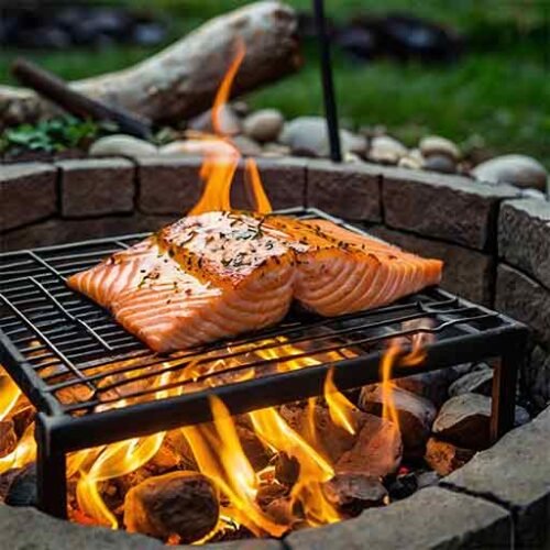 Fire Pit Cooking - Dry Heat Cooking Methods